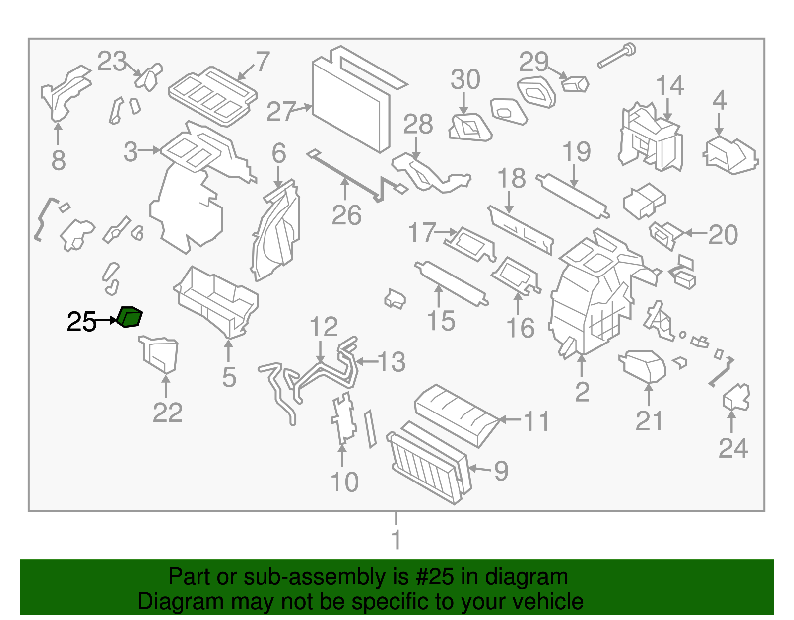 2012-2021 Subaru Door Actuator 72131YC001 | Subaru Parts Store