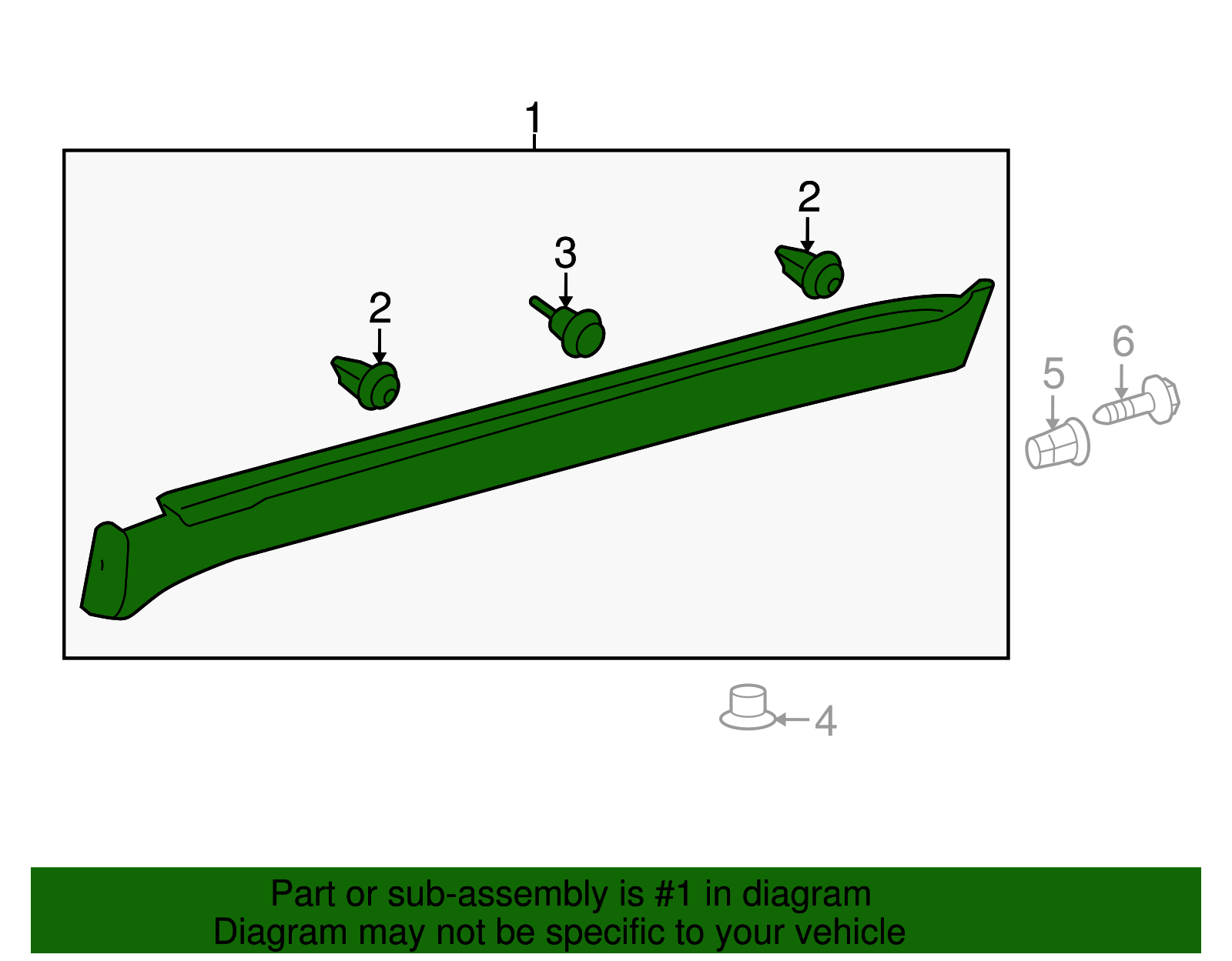 75850-60040-E2 - 2016-2019 Toyota Land Cruiser - Rocker Molding | Nucar ...