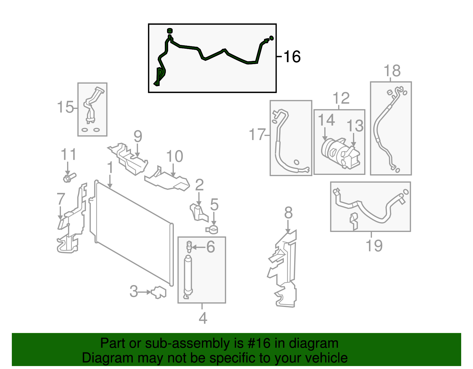 2009-2014 Nissan Murano Liquid Line 92440-1AA0A | OEM Parts Online