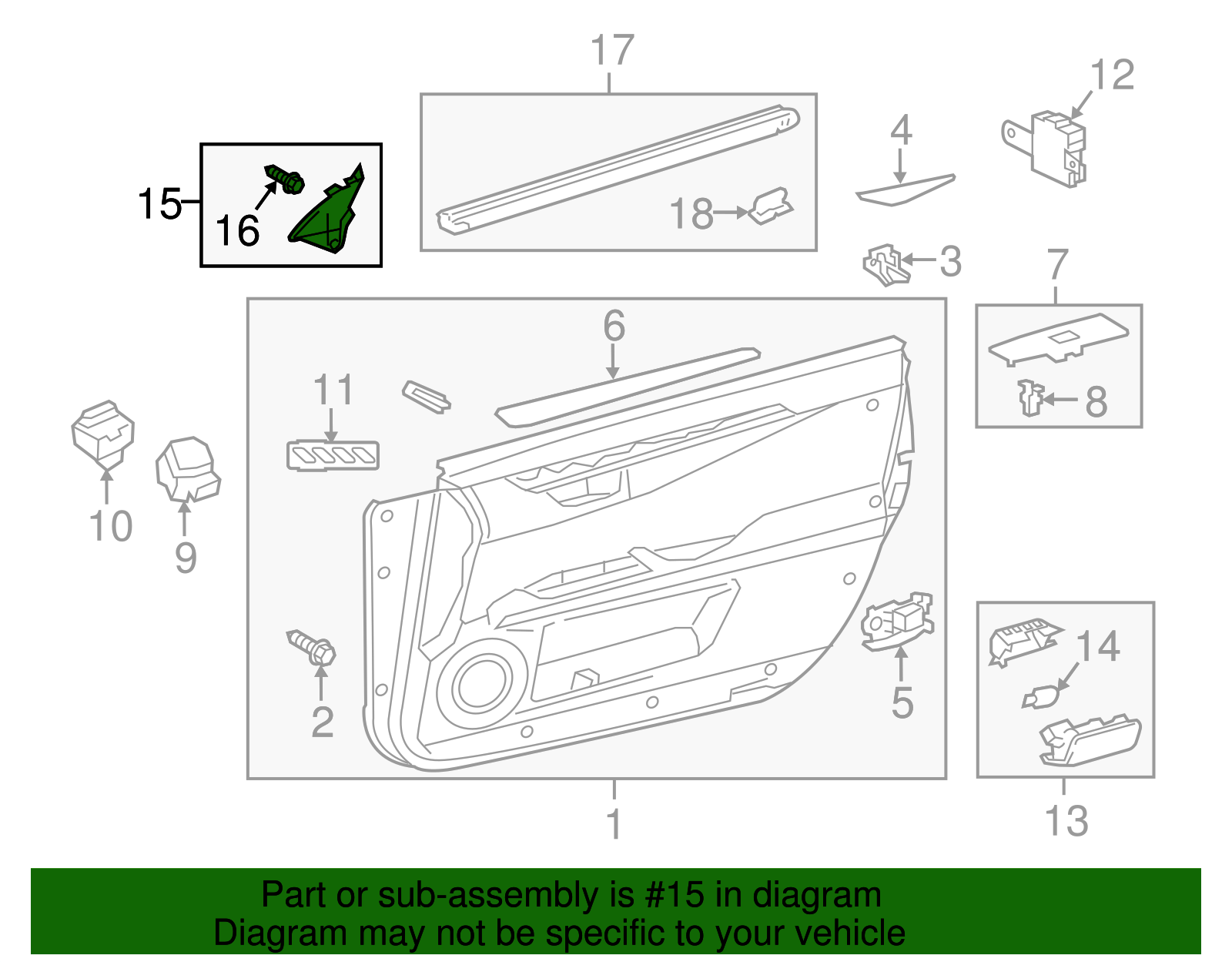 67491-06160 - Corner Trim - 2016-2018 Lexus | My L Parts