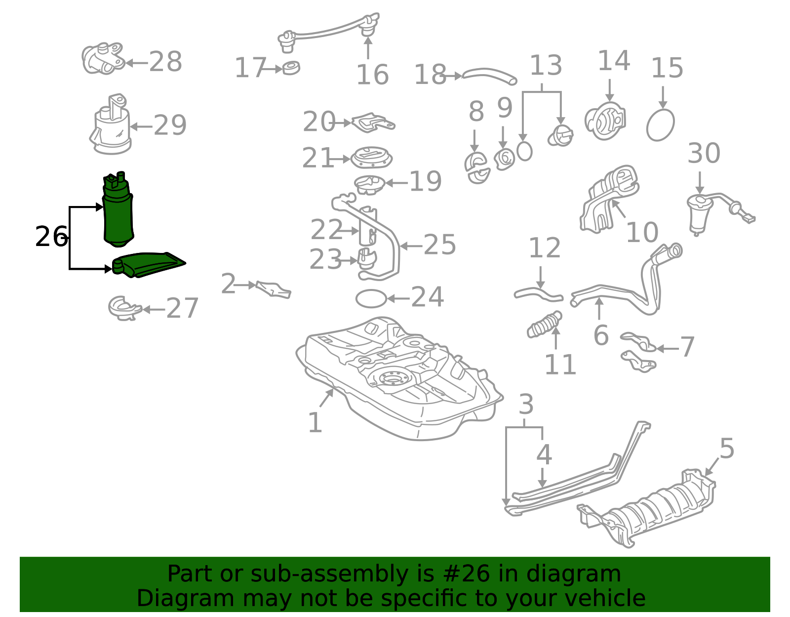 23221-0A030 - High-Quality Fuel Pump And Strainer Set for AutoNation Parts