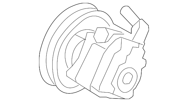 36000267 - Power Steering Pump 2007-2010 Volvo S80 | Culver City Volvo ...