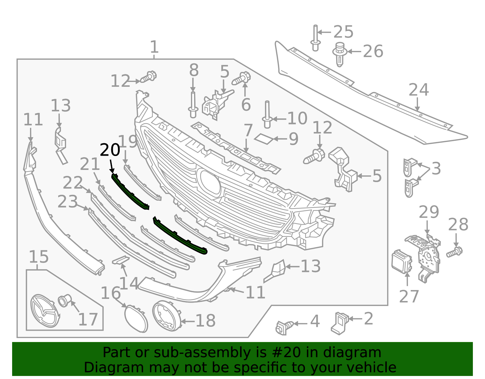 TK50-50-B41A - High-Quality Insert for 2016-2023 Mazda CX-9 ...