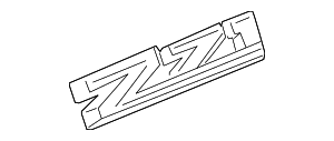 2022-2025 Chevrolet Fender Emblem 84871948 | Shop Matick Buick GMC