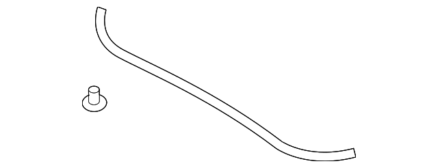 2015-2017 Kia K900 | Front Weather-Strip | 86435-3M000 | Kia Auto Parts