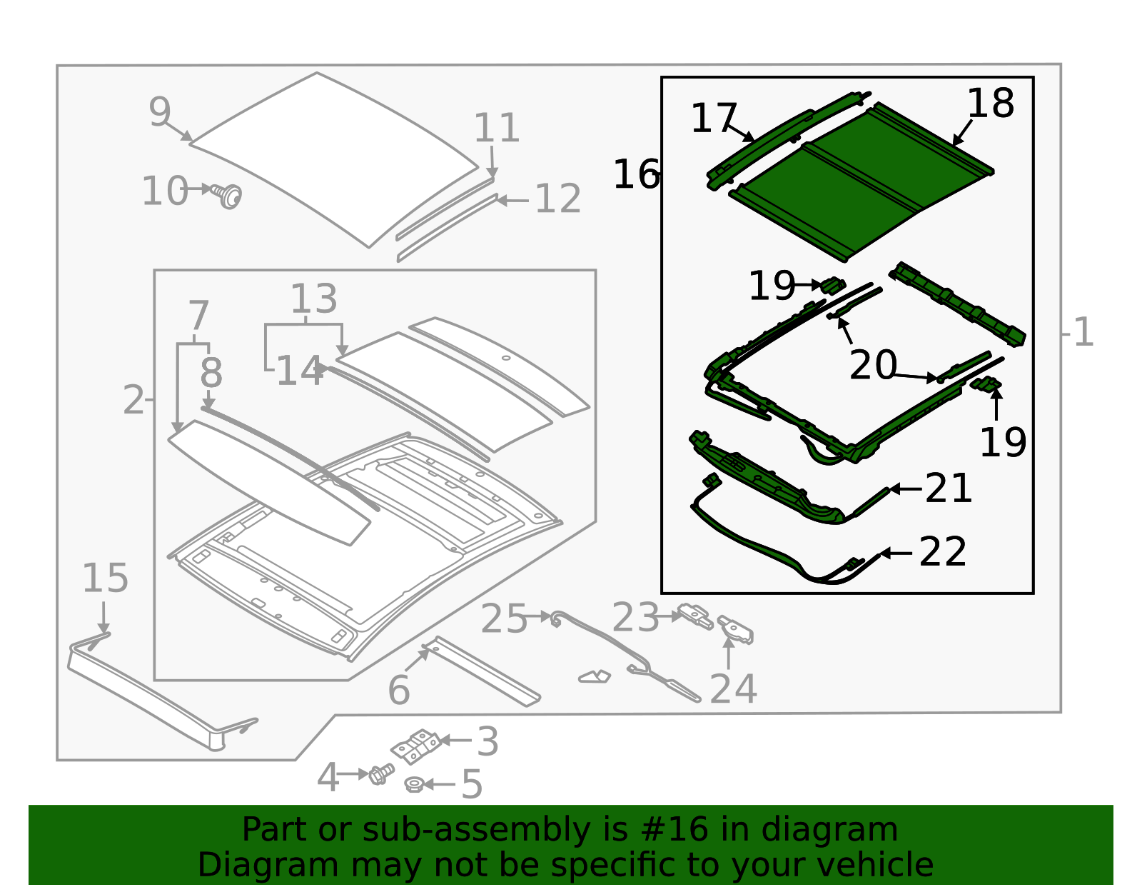 81650-T1000-NNB - 2021-2024 Genesis G80 - Rail Assembly | Conicelli Hyundai