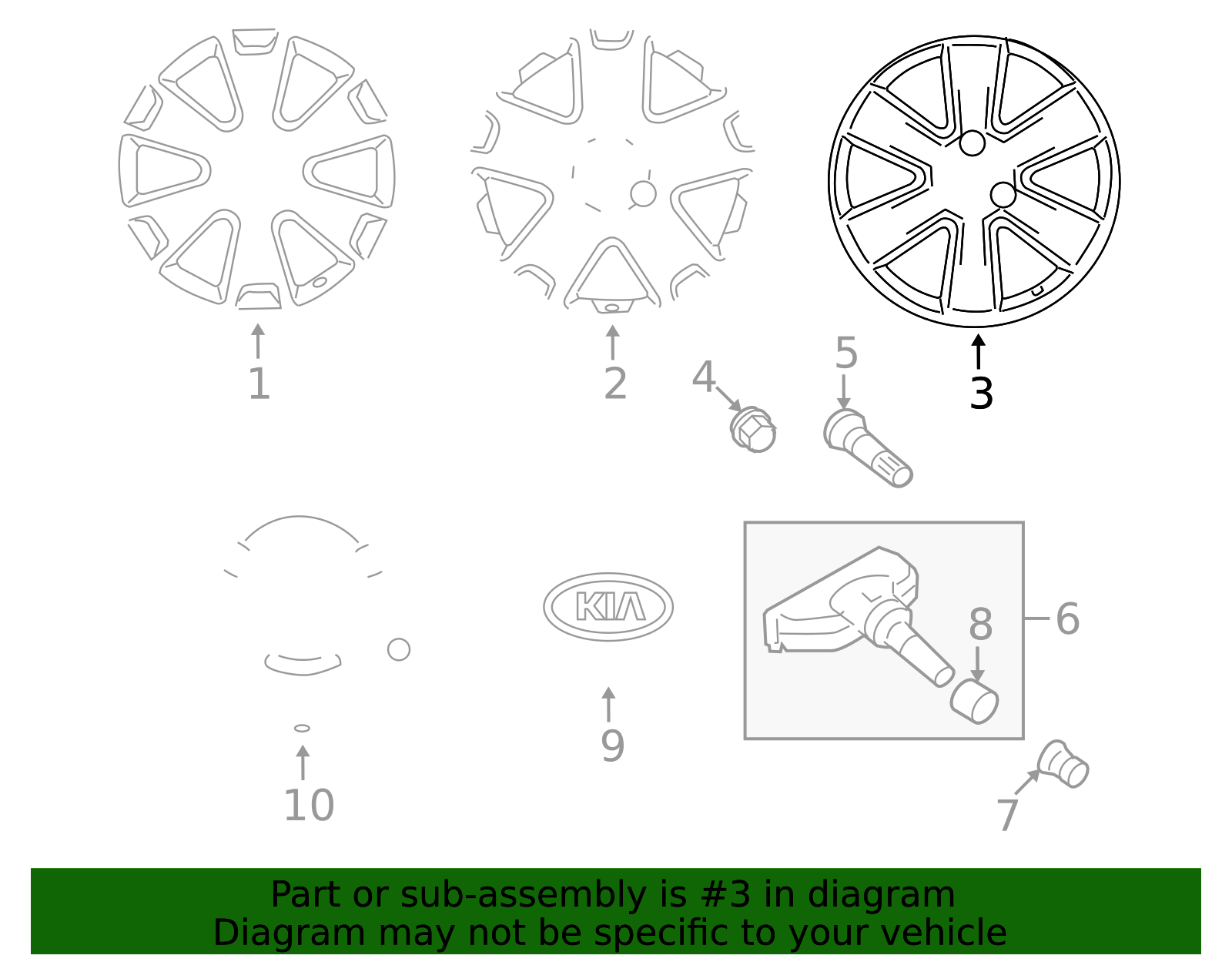 52910-2J350 - Wheel, Alloy Kia.Parts Store
