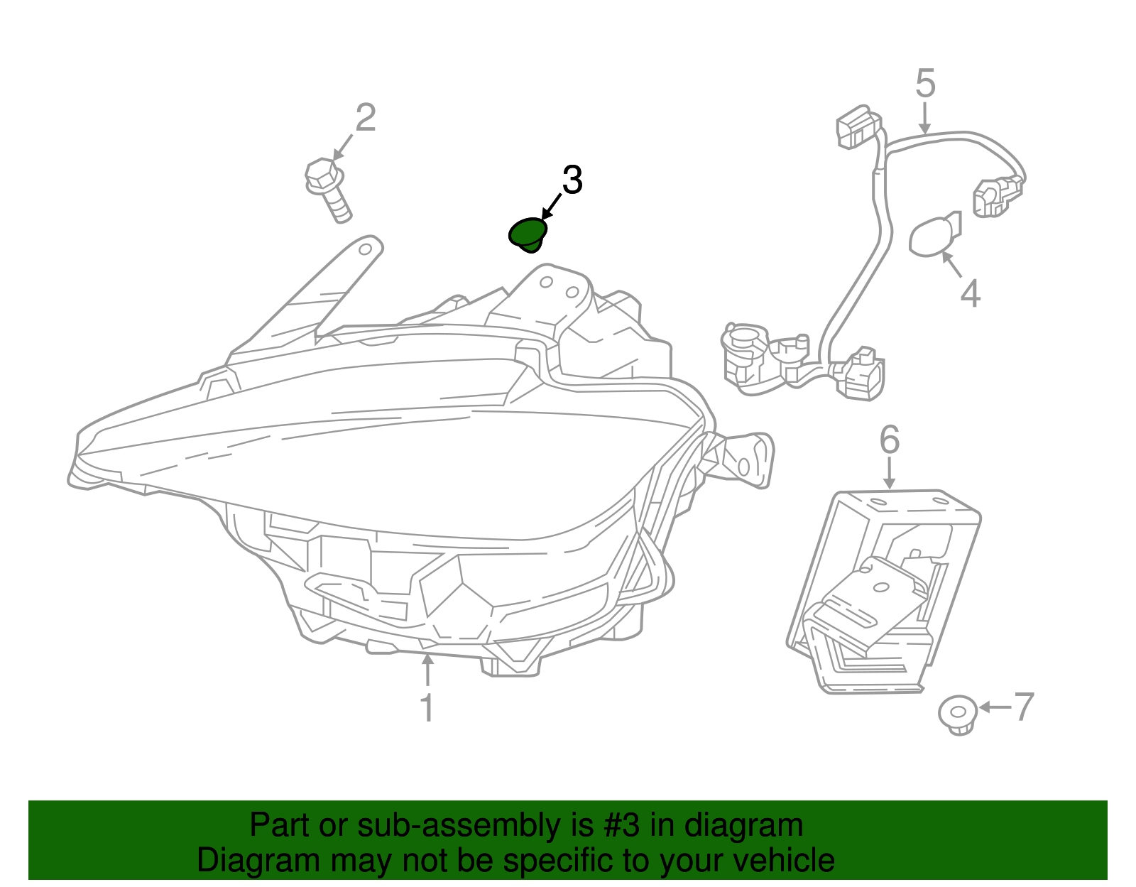 DFR5-56-145 - Headlamp Assembly Rivet 2019-2025 Mazda | Florida Mazda Parts
