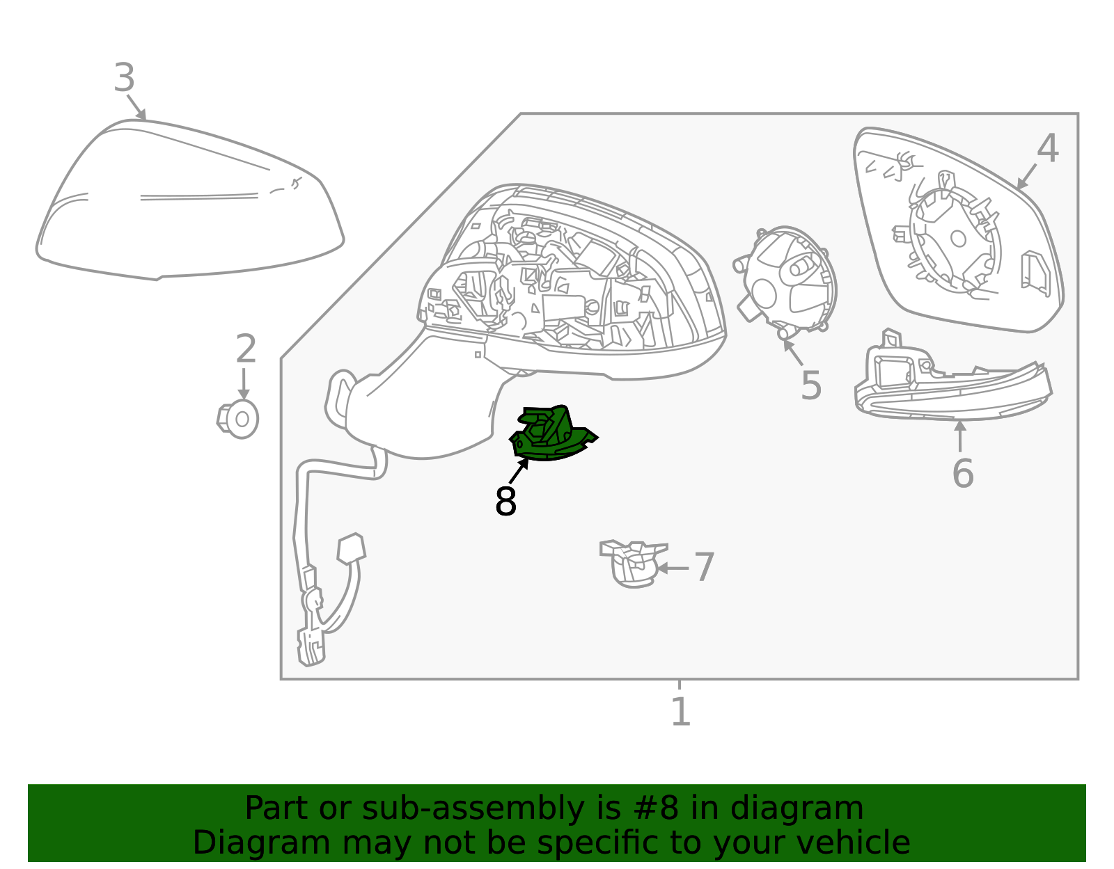 2021-2025 Toyota Sienna Courtesy Light 81890-08020 | Toyota Parts Center