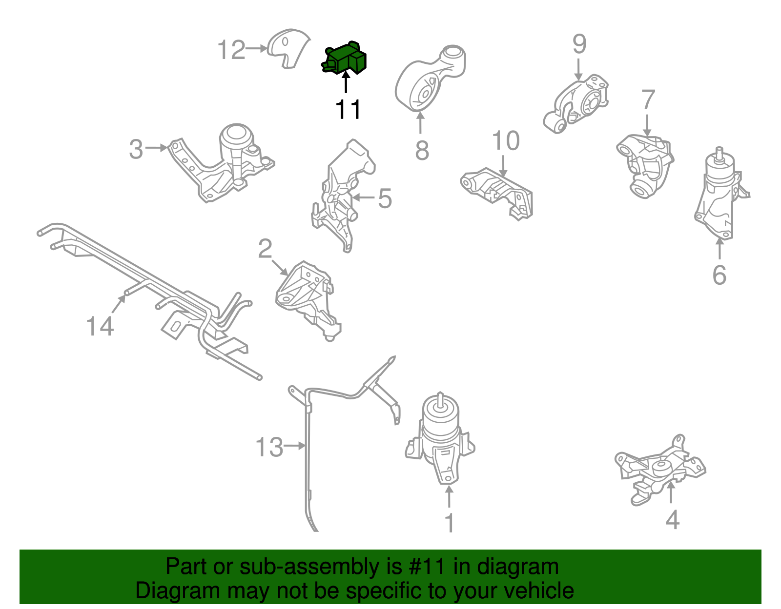 149559s00a - Nissan Solenoid Valve 2009-2025 Nissan | Performance Auto ...