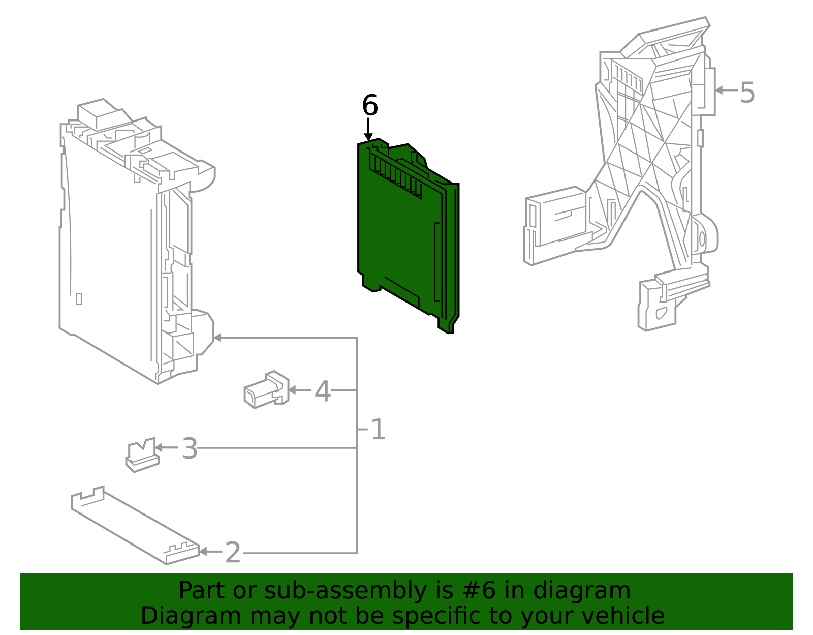 89221-48810 - Body Control Module 2022-2023 Toyota Venza | Toyota San ...