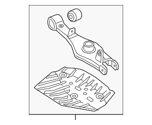 55220-D2500 - Hyundai Lower Control Arm 2020-2022 Genesis G90 ...
