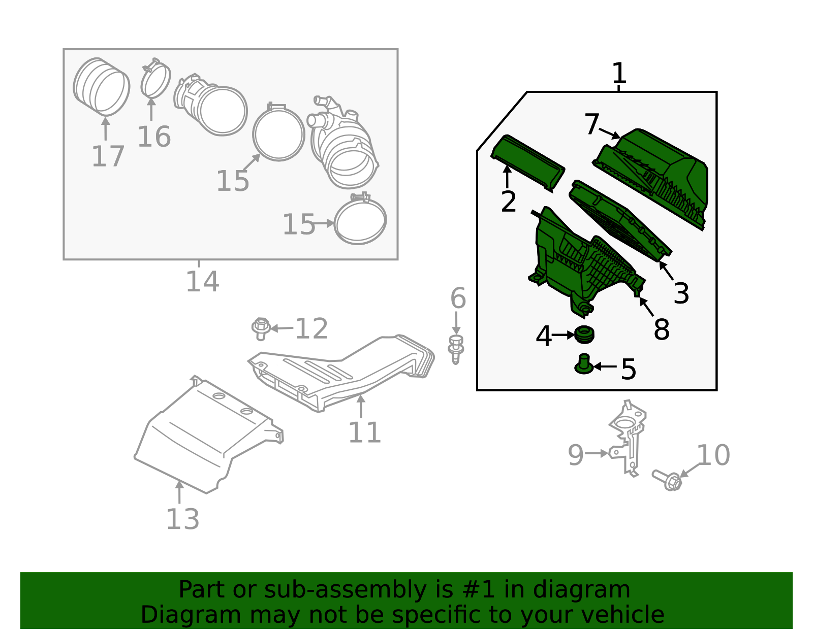 Air Cleaner Assembly 28110-C6450 | OEM Parts Online