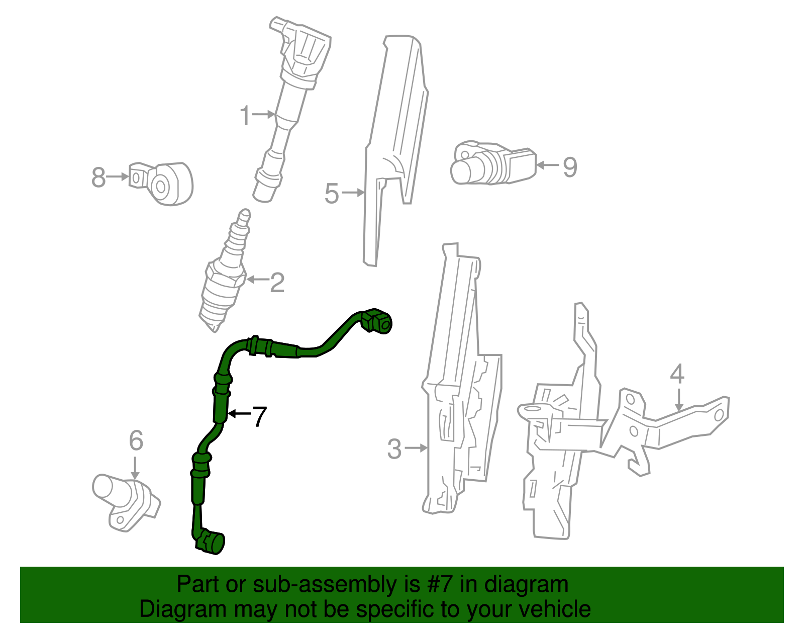32110-RW0-A00 - 2012-2015 Honda Civic - Wire Harness Engine | Honda ...
