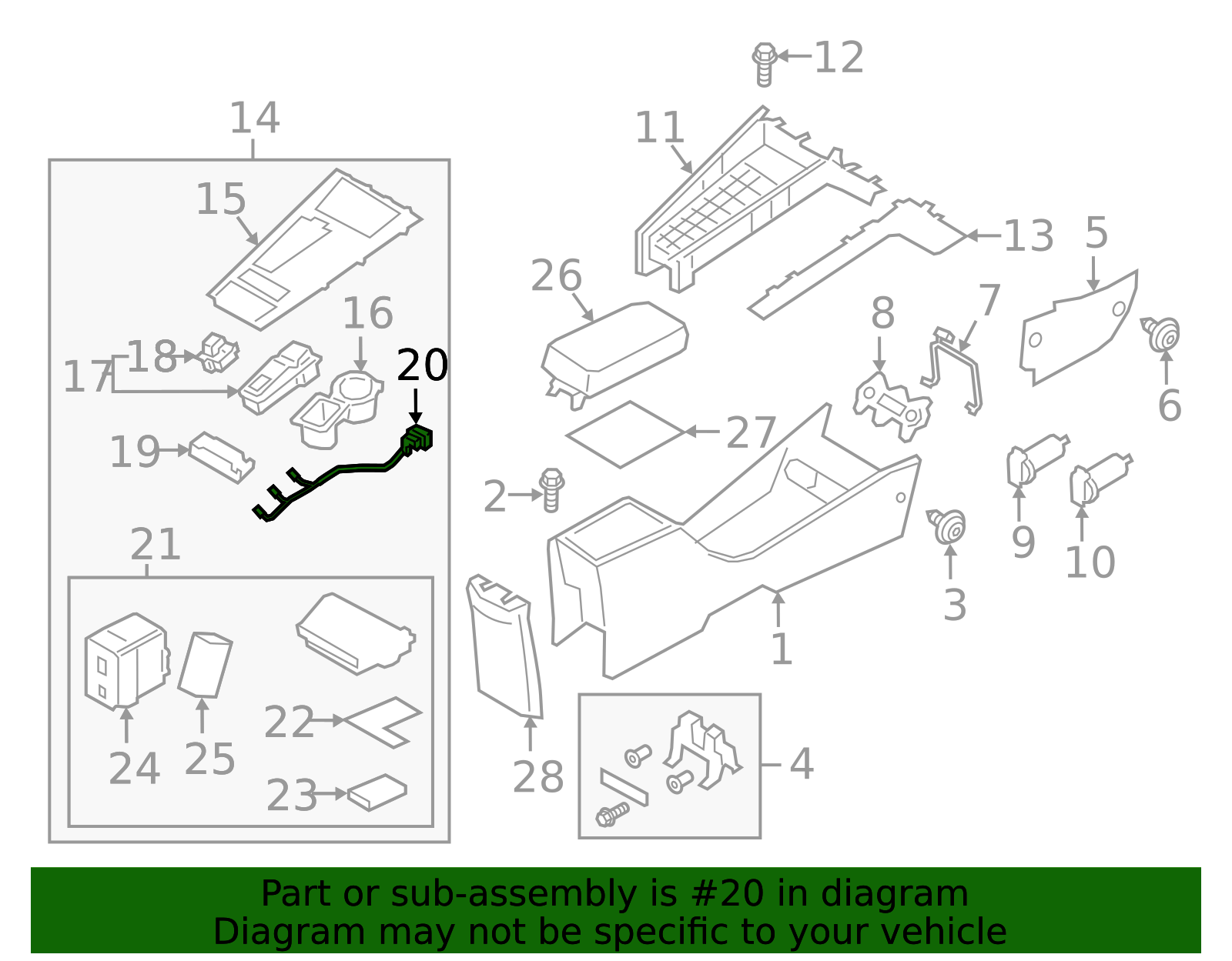 2019-2021 Hyundai Kona Electric Wire 84653-K4100 | MotorMotor