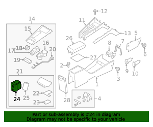 96122-K4000 - High-Quality USB Port for AutoNation Parts