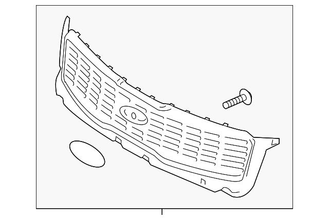 863A0-S9200 - Grille 2021 Kia Telluride | Kia.Parts Store