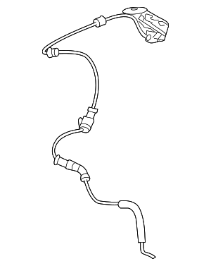 2009-2012 GM Front Wheel Speed Sensor 84070321 | Capital Chevy Parts