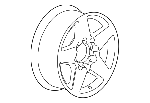2011-2019 GM Wheel, Alloy 84020558 | Capital Chevy Parts