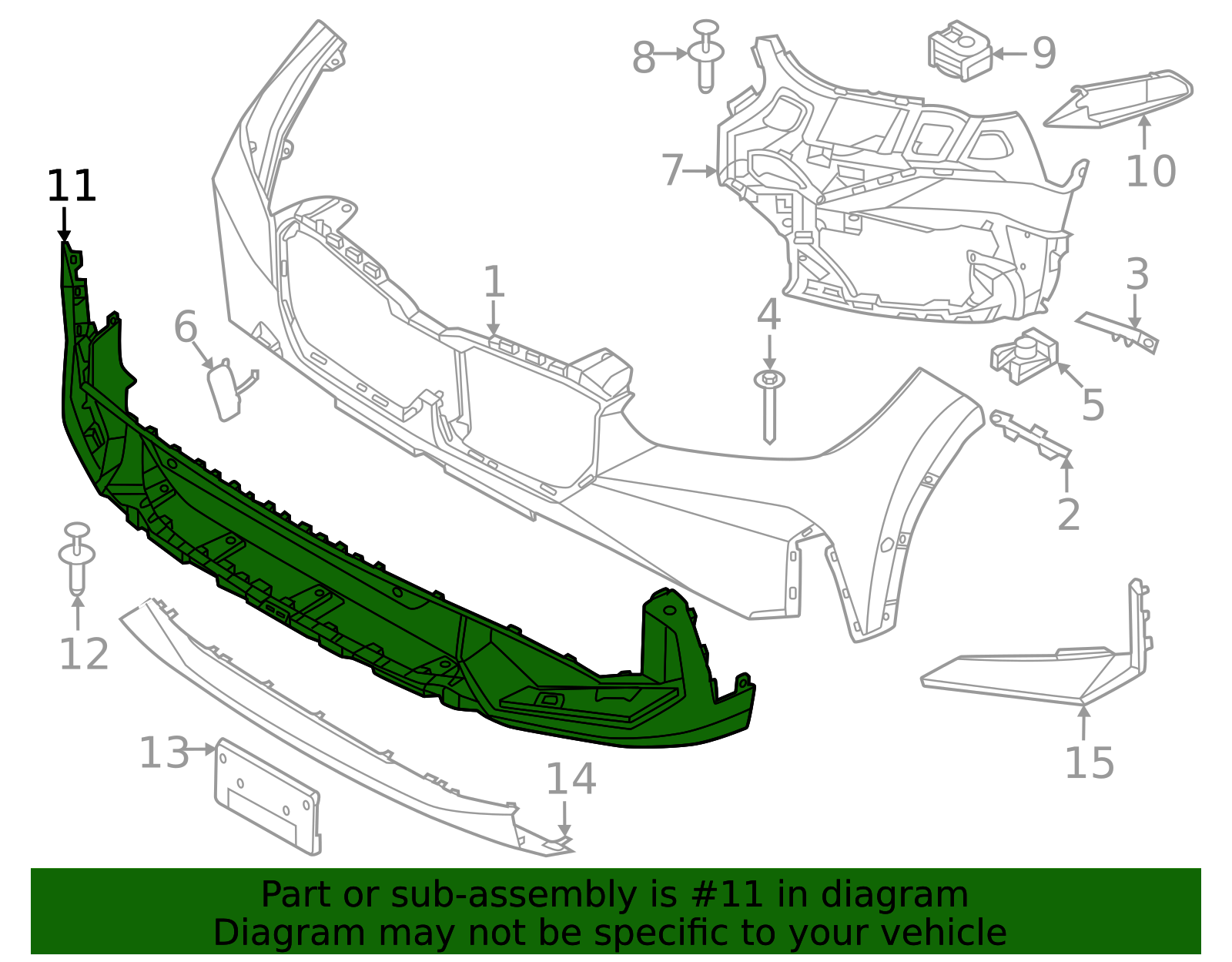 Genuine BMW 51-11-5-A5A-EE9 | Lower Cover | FREE Shipping on Most ...