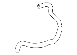 16282-31050 - Inlet Hose - 2012-2016 Toyota | OEM Genuine Toyota Parts
