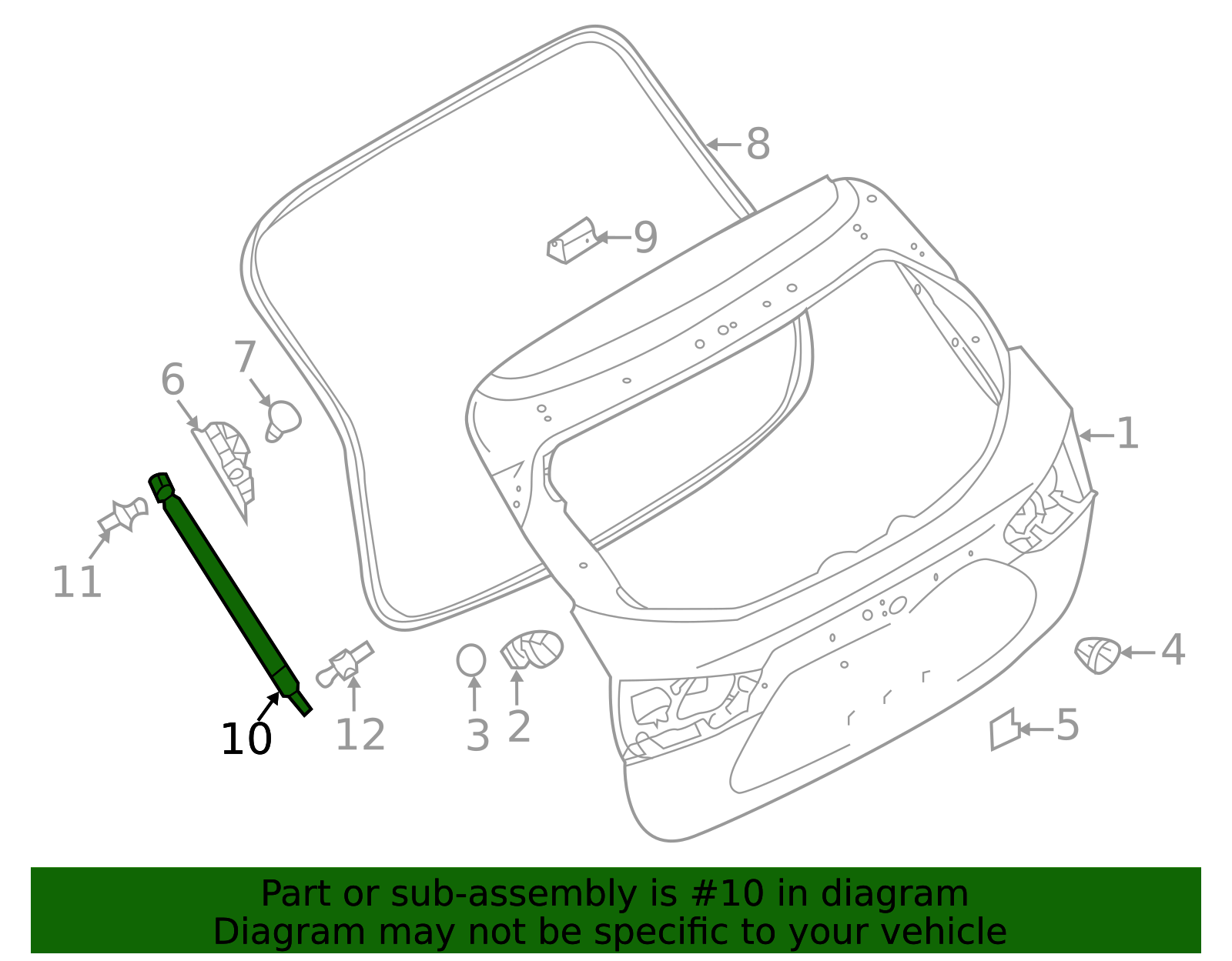 90451-6MA0A - Lift Cylinder Official Nissan Parts Store