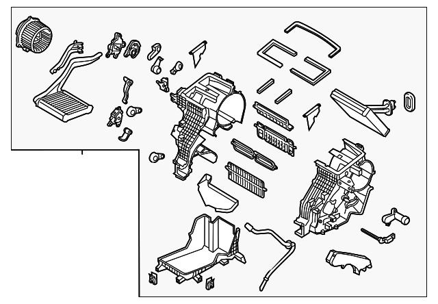 97200-B2020 - AC & Heater Assembly 2014-2016 Kia Soul | Kia.Parts Store