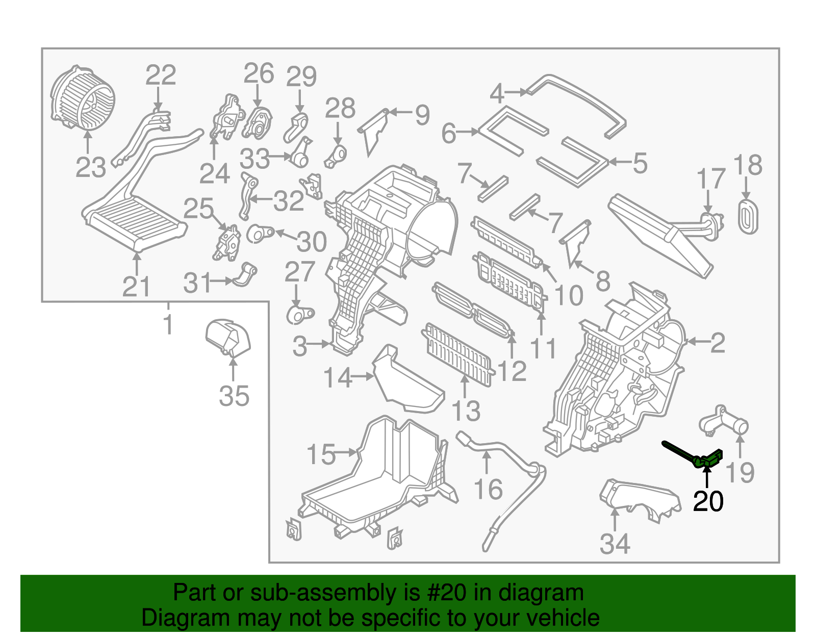 97614-B2000 - Thermostatic Switch 2014-2019 Kia Soul | Kia.Parts Store