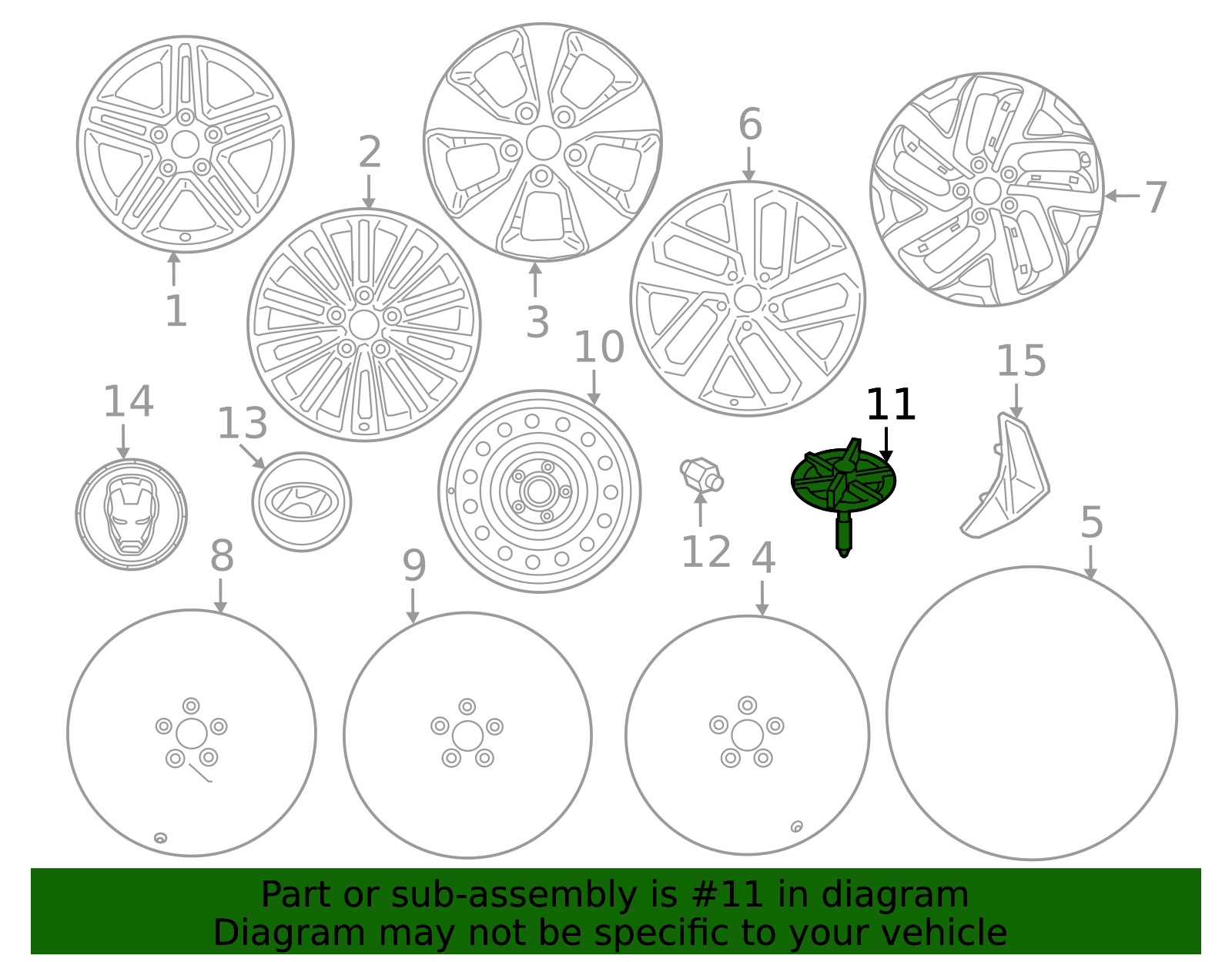 2018-2025 Hyundai Wheel, Spare 52910-A4910 | OEM Parts Online