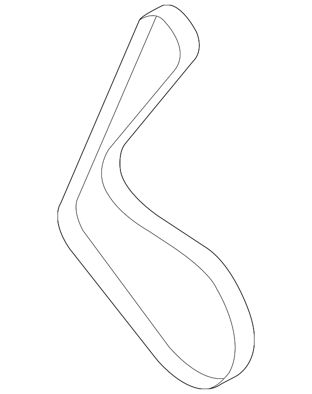 2011-2018 Porsche Serpentine Belt 958-102-251-00 | OEM Parts Online