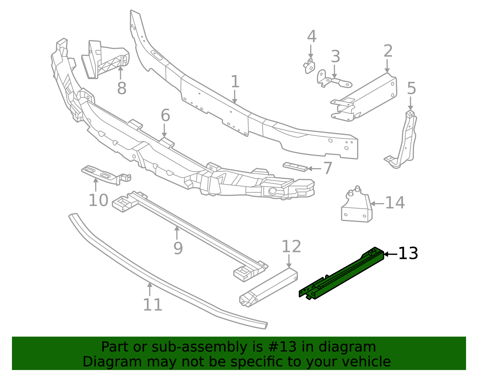 2016-2024 BMW | Lower Bracket | 51117368478 | BMW OEM Parts Store