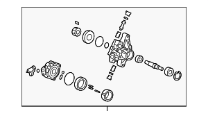 OEM 2007-2011 Honda Civic Power Steering Pump 56110-RNA-315 | Honda ...