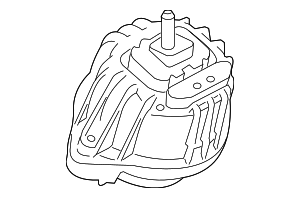 22116861406 - 2016-2021 BMW Mount (22-11-6-861-406) | BMW of South ...