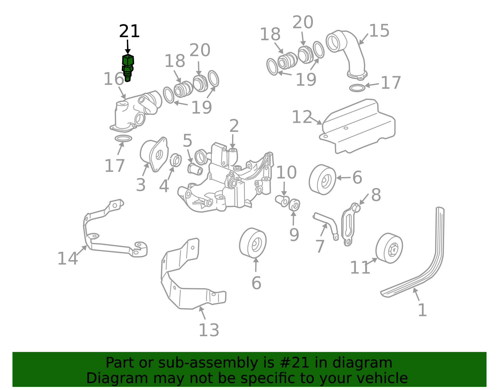 Coolant Temp Sensor 996-606-410-00 | OEM Parts Online
