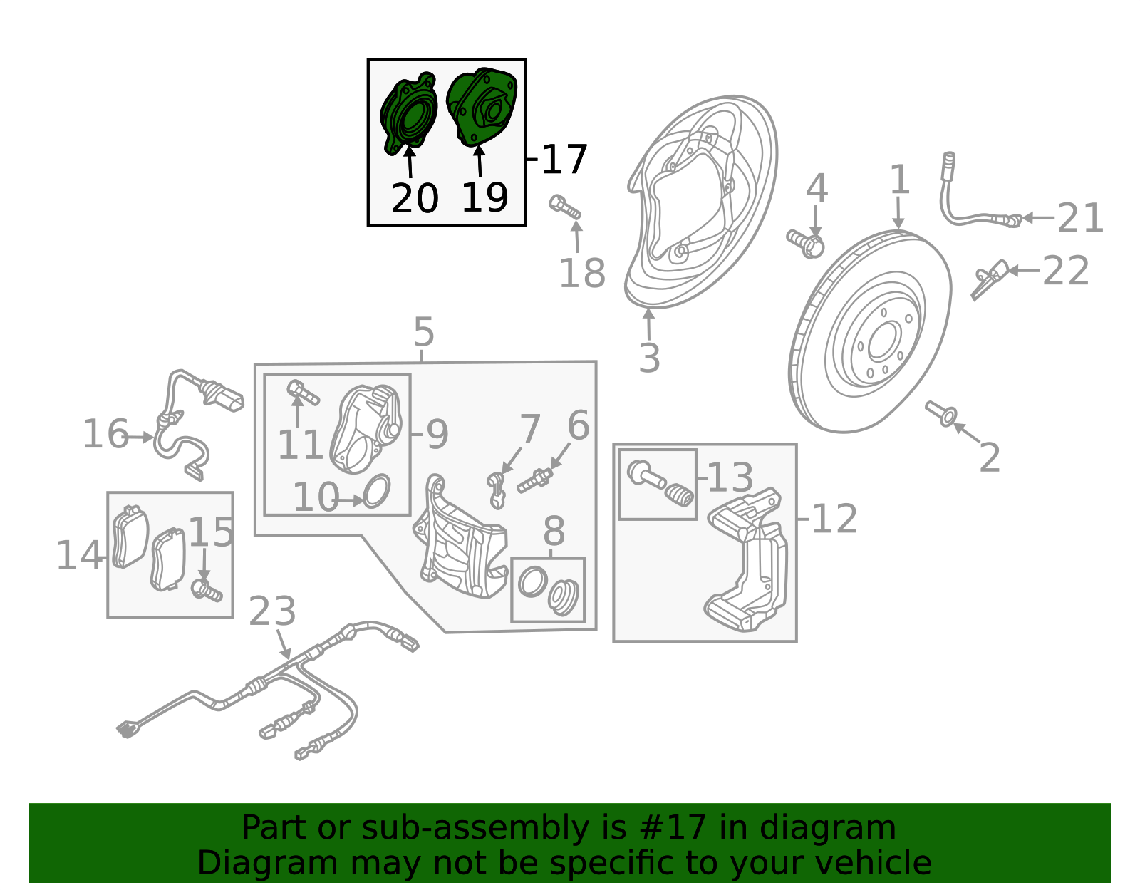 4K0-407-621-B - Wheel Bearing And Hub Assembly Audi OEM Parts Guy