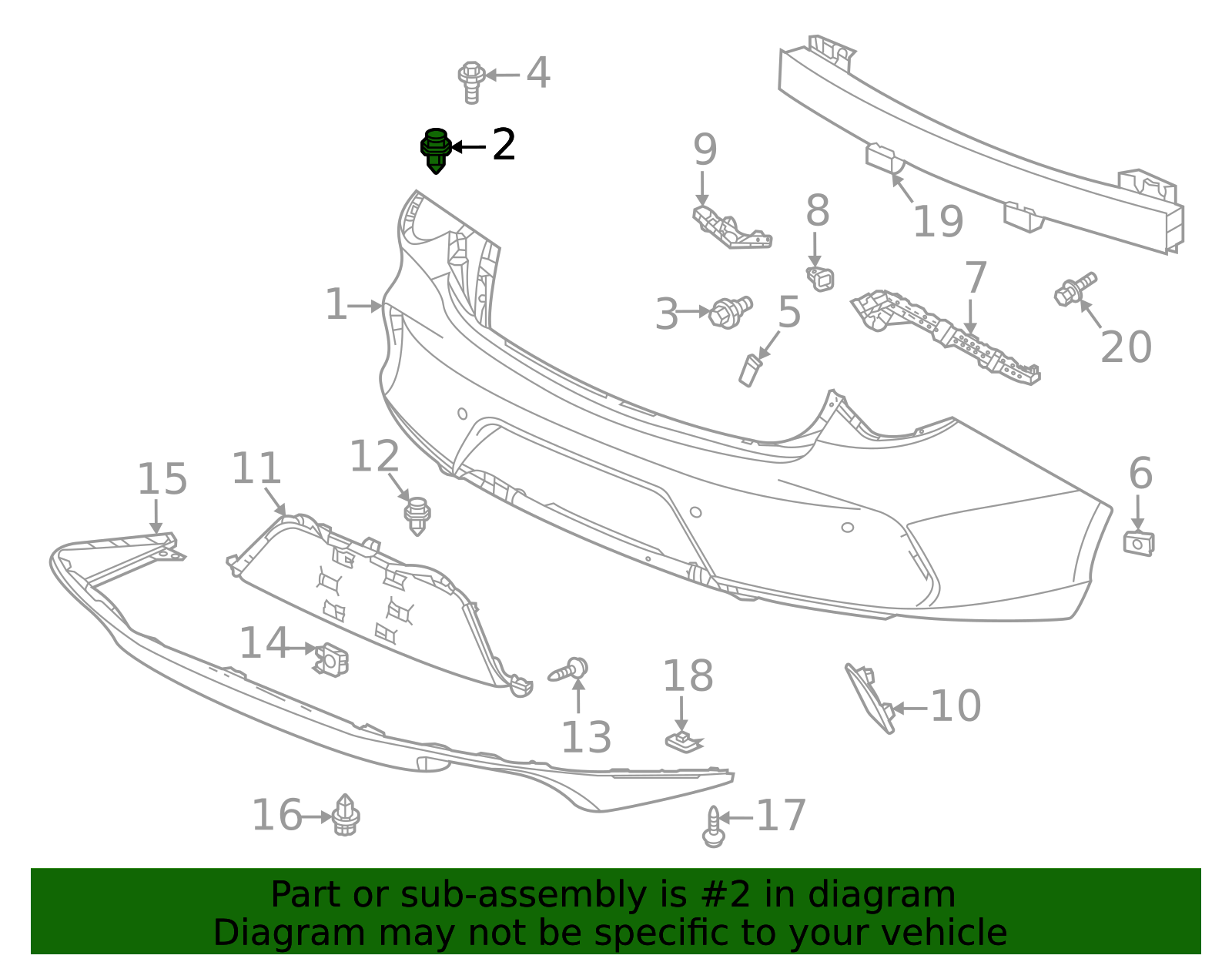 91505-TM8-003 - Bumper Cover Clip 2013-2025 Acura | Honda Acura Online