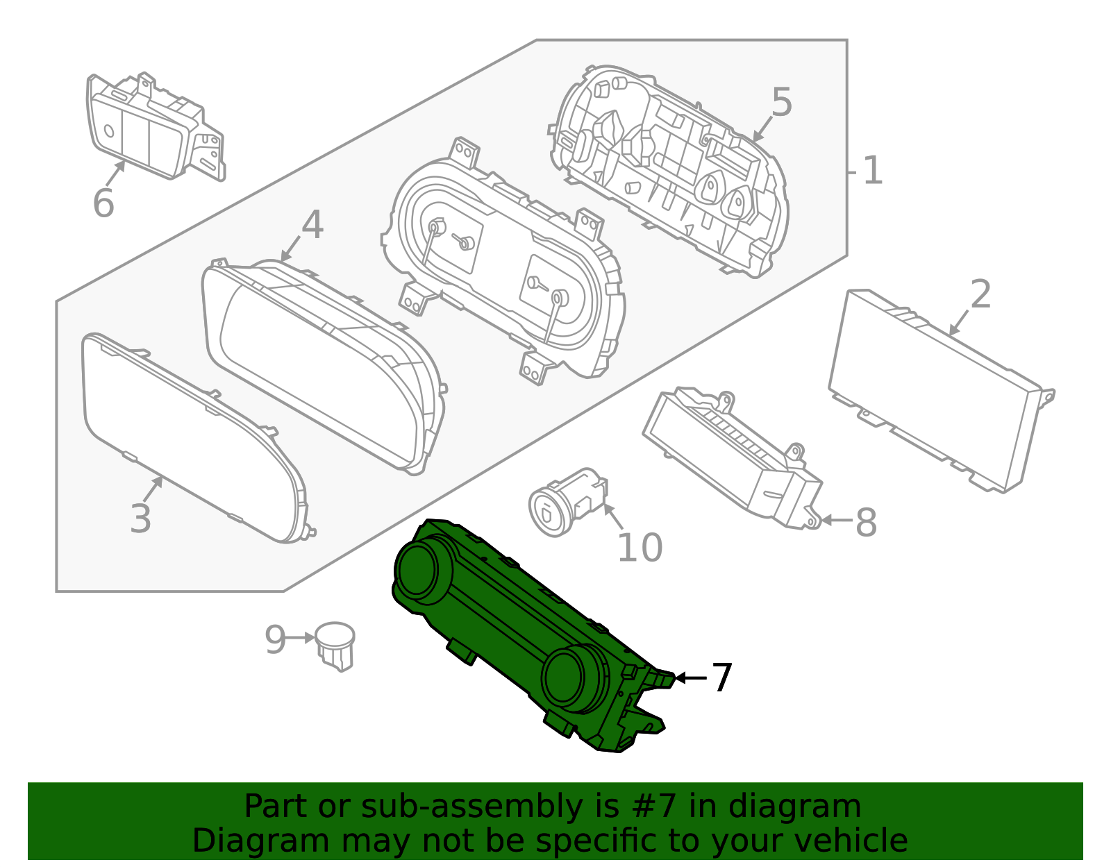 2022-2024 Hyundai Tucson Dash Control Unit 97250-CW010-RET | QuirkParts