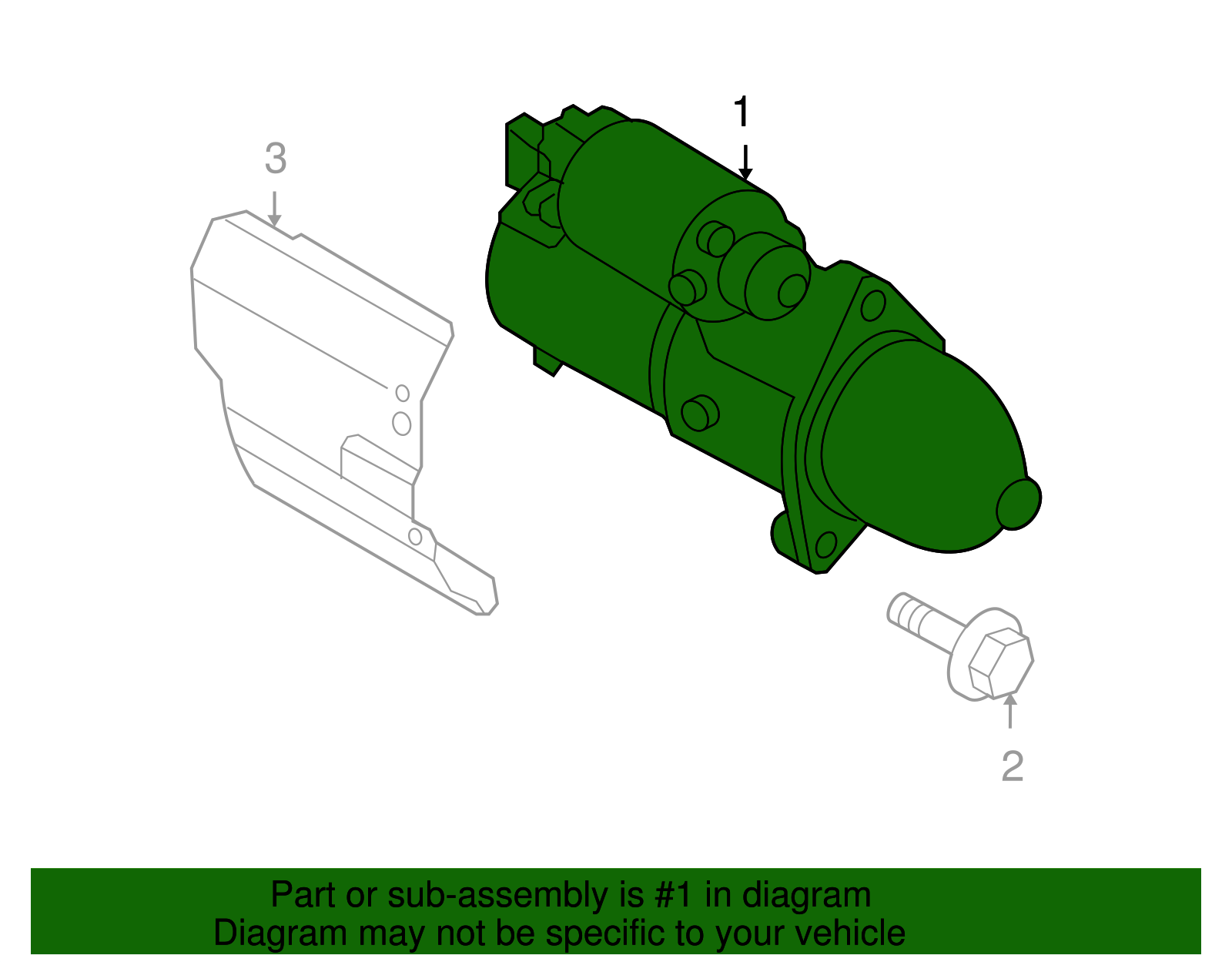 2006-2012 Hyundai Starter 36100-3C150 | OEM Parts Online