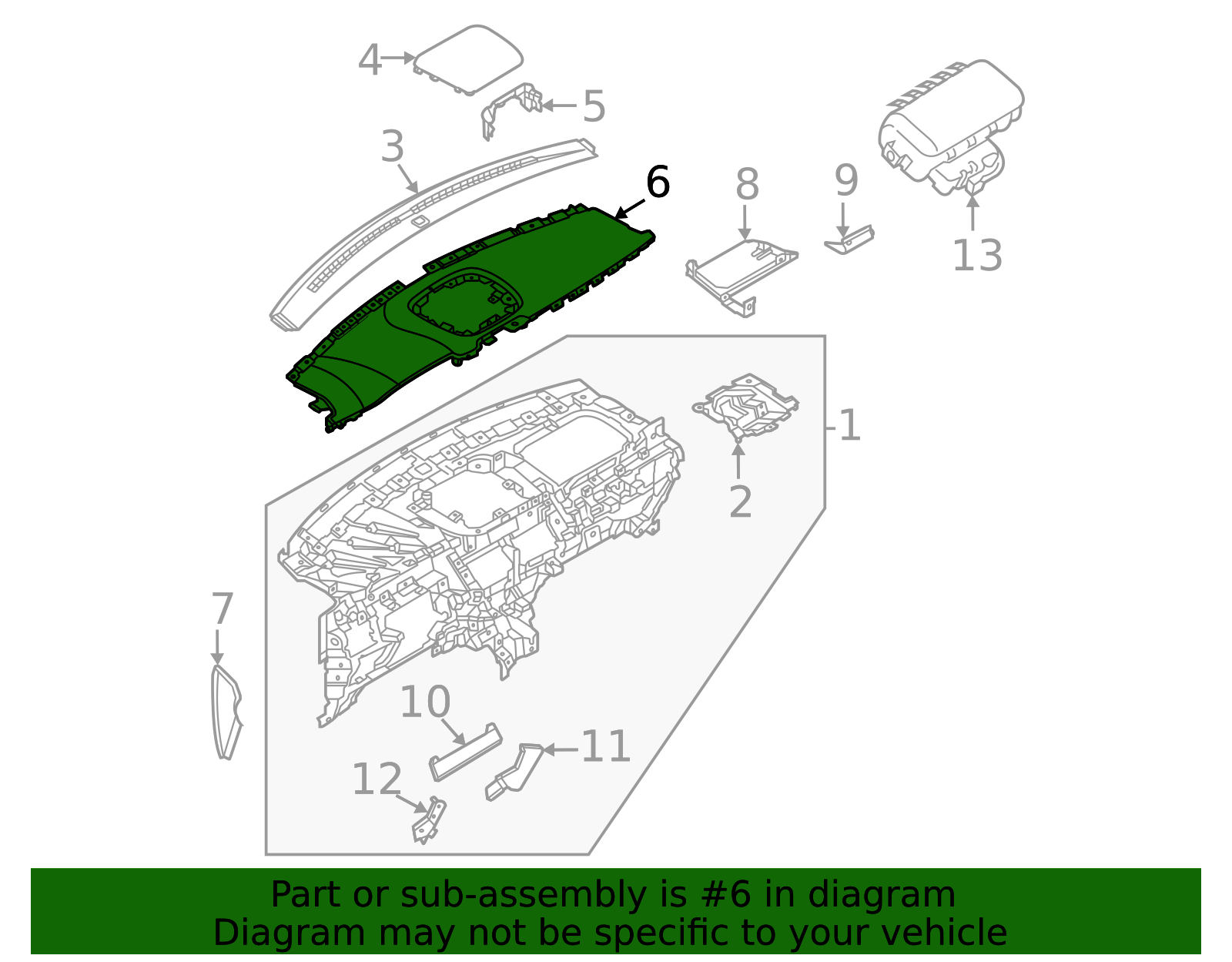 2021-2023 Lincoln Nautilus | Top Panel | MA1Z-58044F58-BB | Walls' Ford ...