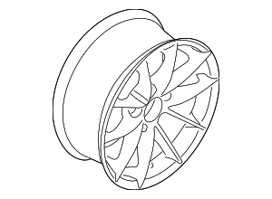 36116796248 - 2012-2018 BMW Wheel, Alloy (36-11-6-796-248) | BMW of ...