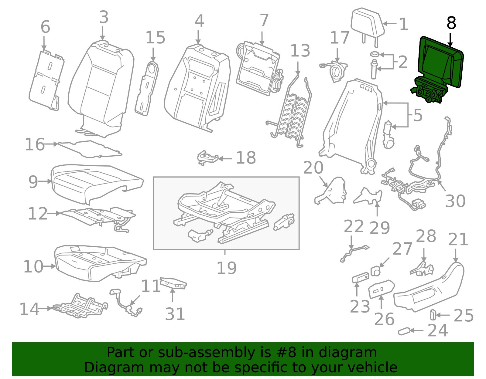 2021-2024 GM F Display 85721794 | Capital Chevy Parts