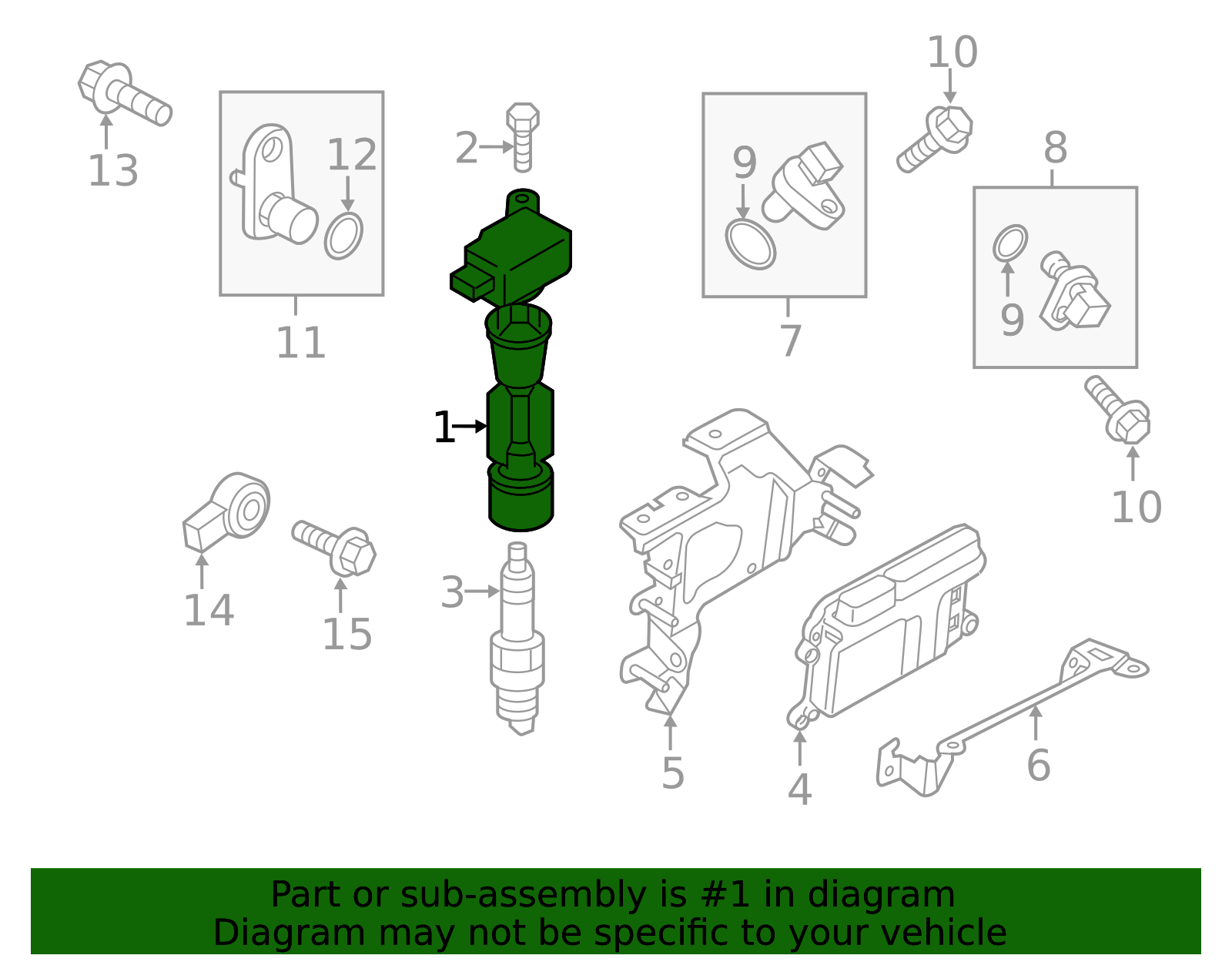 PE20-18-100A - Ignition Coil 2012-2025 Mazda | Mazda Parts.US