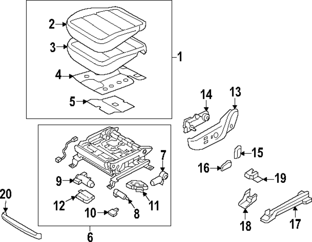 2023-2025 Kia Telluride Switch Assembly Power Front 88070-S9600WK | Kia ...