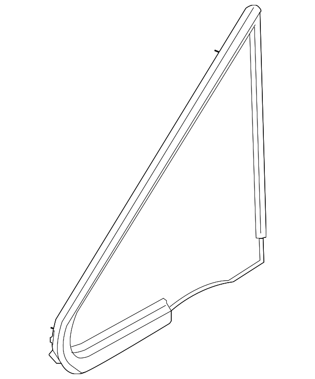 2007-2012 Nissan Versa Fixed Glass 76821-ED500 | My Nissan Part