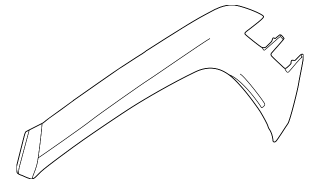 2022-2024 Hyundai Tucson Wheel Opening Molding 87743-N9100-CA | OEM ...