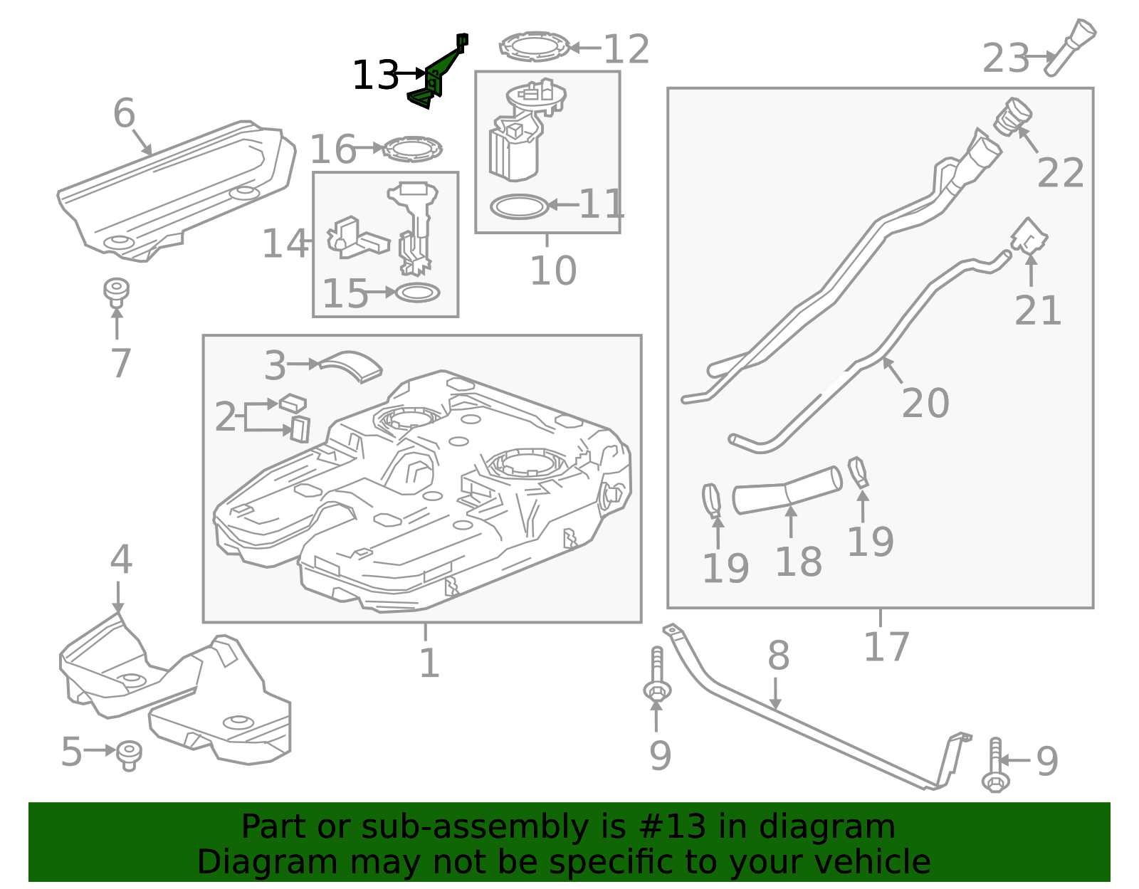 2017-2025 GM Fuel Level Sensor 84717990 | Capital Chevy Parts