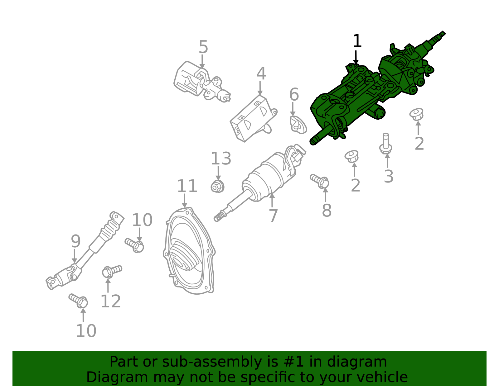 2013-2015 Toyota Land Cruiser 2013-2015 Toyota Land Cruiser - Steering ...