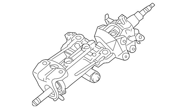 45810-60130 - Steering Column - 2013-2015 Toyota Land Cruiser | Nucar ...