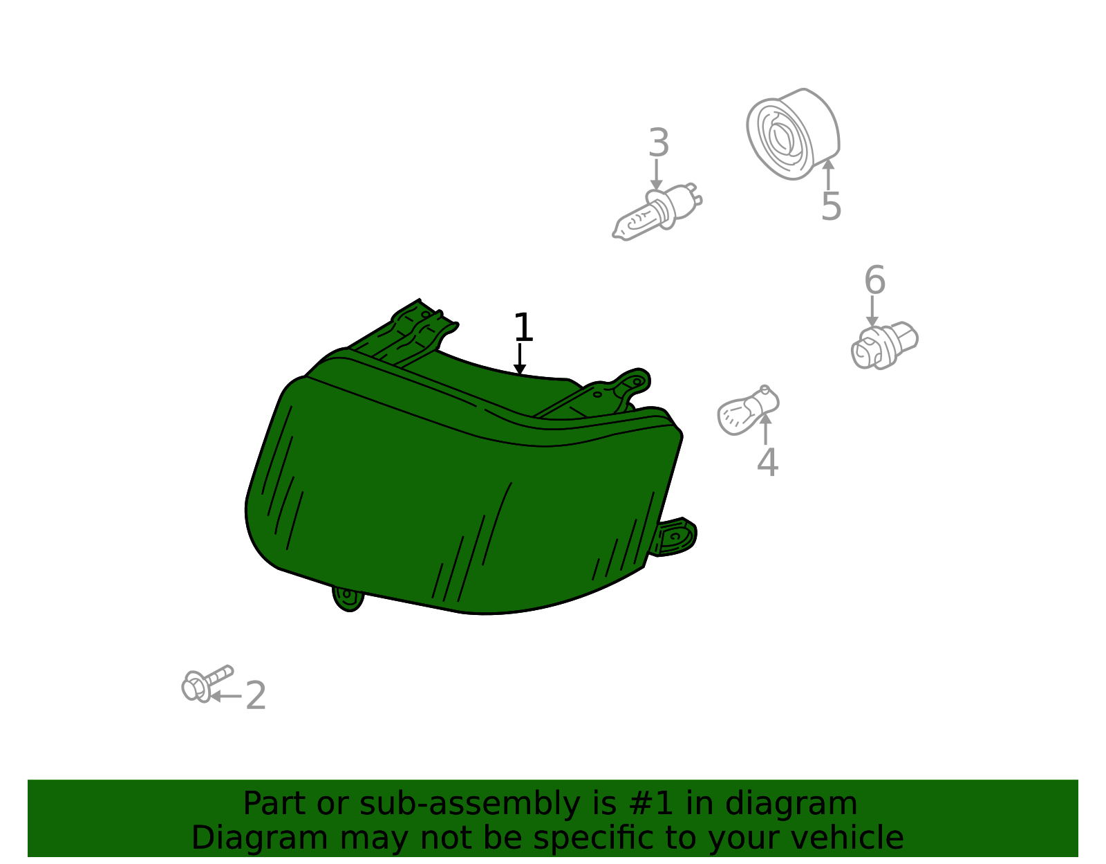 EF91-51-040E - Composite Assembly 2005-2006 Mazda Tribute | Mazda Parts.US