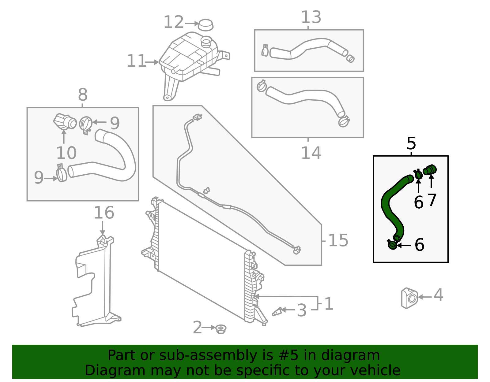 Upper Hose 25414-BY000 | MotorMotor